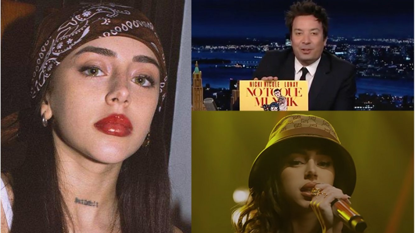 Cómo fue el show de Nicki Nicole en el late show de Jimmy Fallon